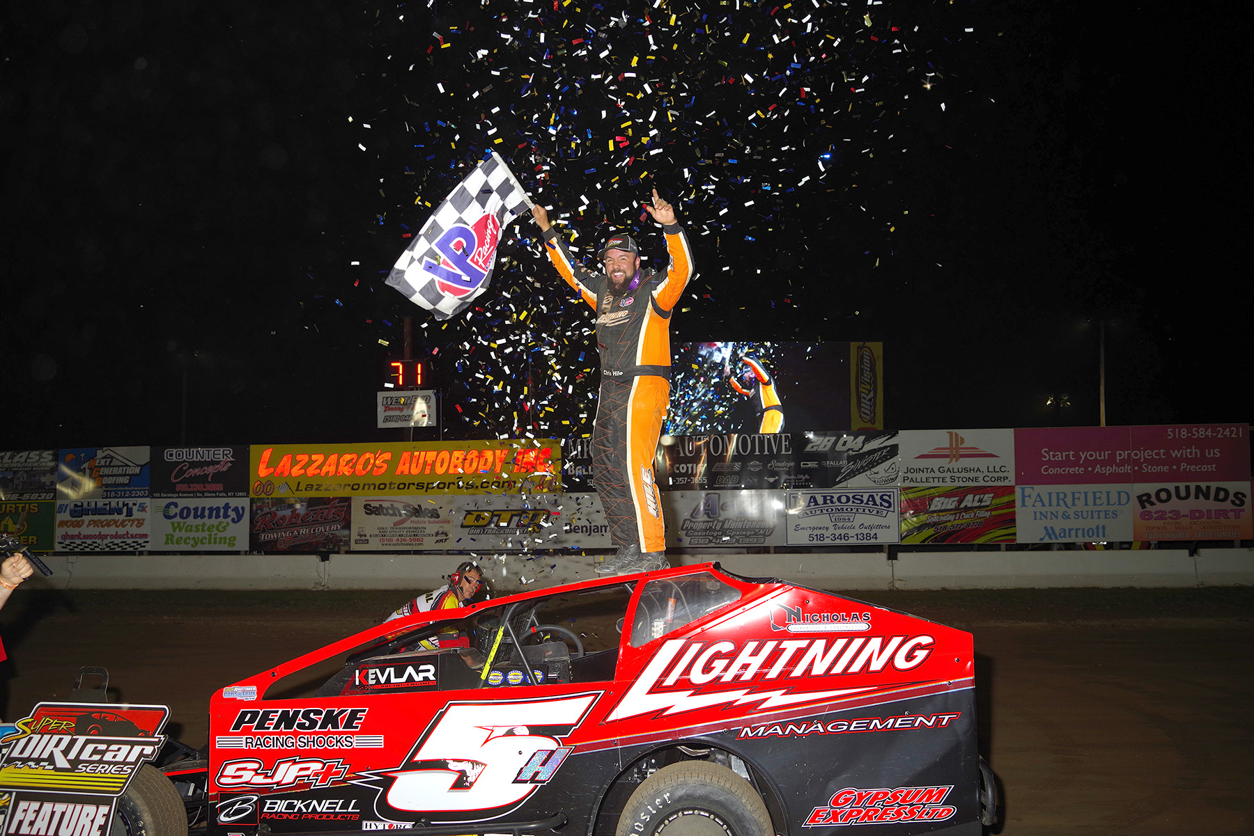 A NIGHT TO REMEMBER: Chris Hile captures first Series win at Albany ...