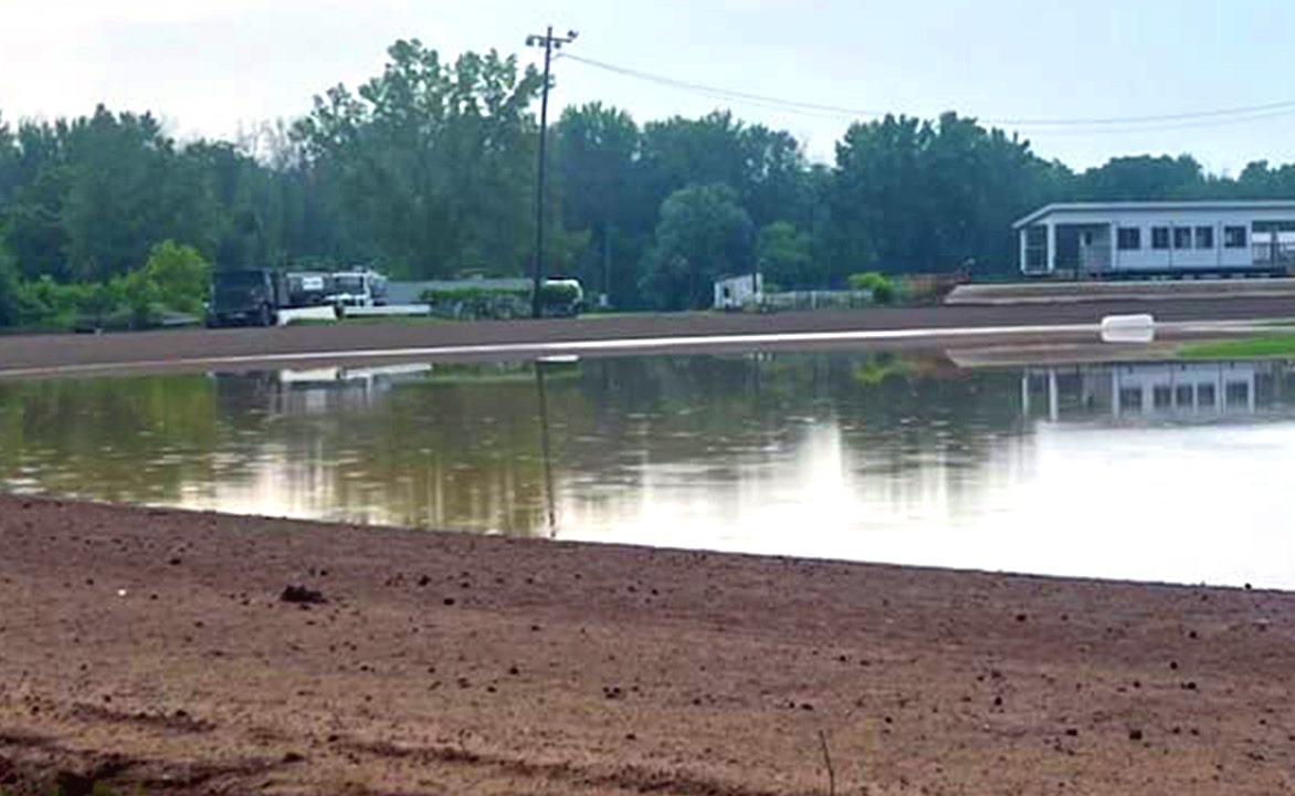 Heavy Rainfall, Flooding Postpones Land of Legends Raceway Event ...